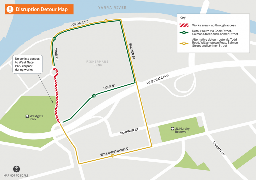 Todd Road maintenance works – restricted access to the club – Melbourne ...